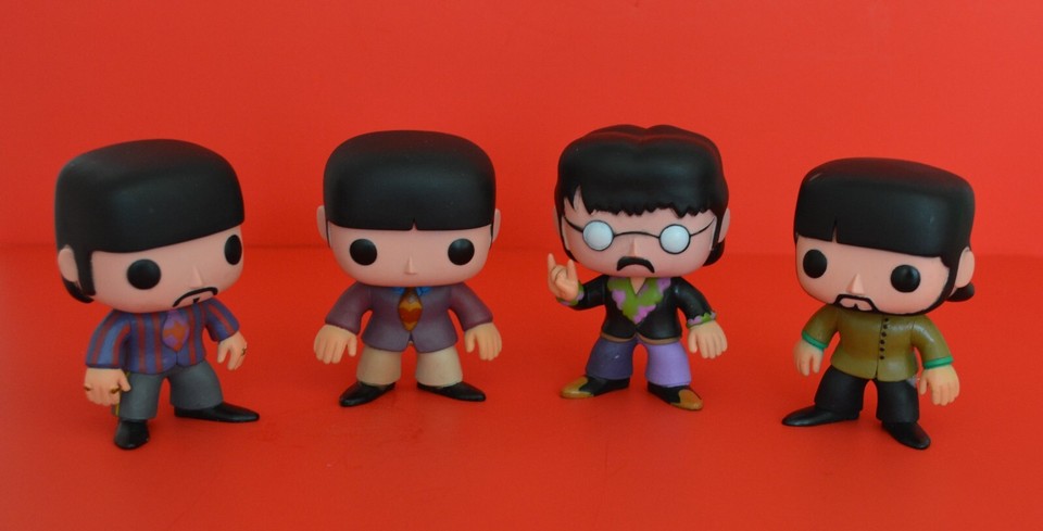 Toy/Hobby-Beatles Funko Pop Rocks Yellow Submarine set of 5 Figurines ...