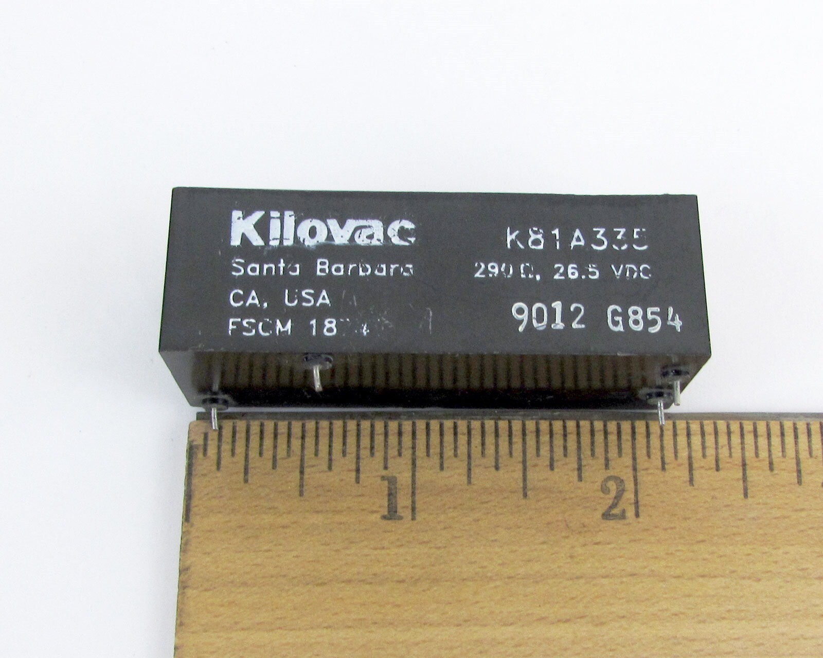 Kilovac K81A335 Relay 290 Ohms 26.5VDC | eBay