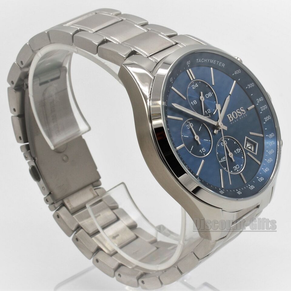 New Hugo Boss Men's Grand Prix Chronograph Watch 1513478 | eBay
