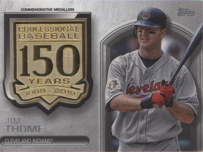 2019 Topps Update Series - 150th Anniversary Manufactured Medallion Jim ...