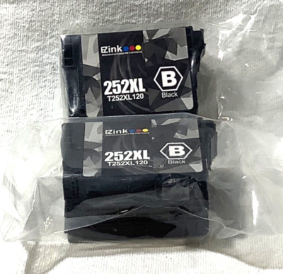 EZ Ink Printer Ink Cartridge 252XL T252XL120 Black Epson | eBay