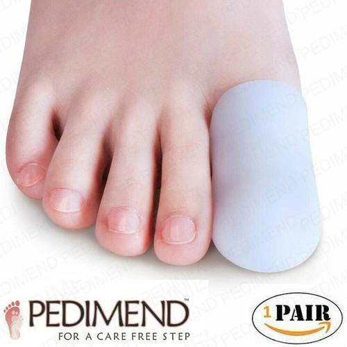 2Pair Big Toe Silicone Gel Protector Ingrown Toenail Corn Soft Cushion ...