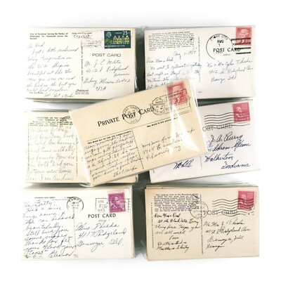 Vintage 100+ Postcard Lot - All Posted - Mixed Variety - Used ...