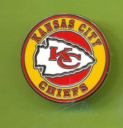 1" High Quality Enamel Lapel Pin - Kansas City Chiefs Free Shipping | eBay