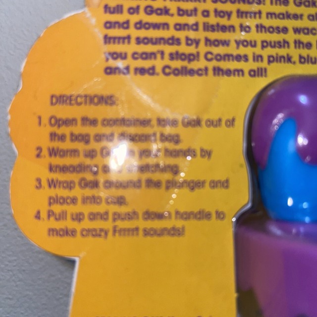 Nickelodeon GAK Frrrrt Bucket Slime Putty Ages 4 for sale online | eBay