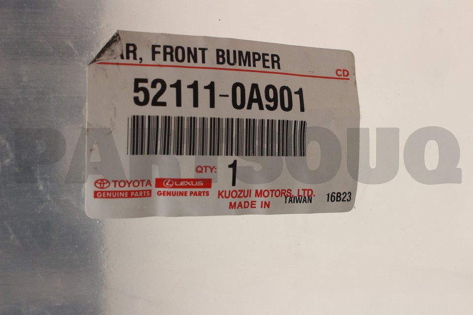 521110A901 Genuine Toyota BAR, FR BUMPER L/COL 52111-0A901 | eBay