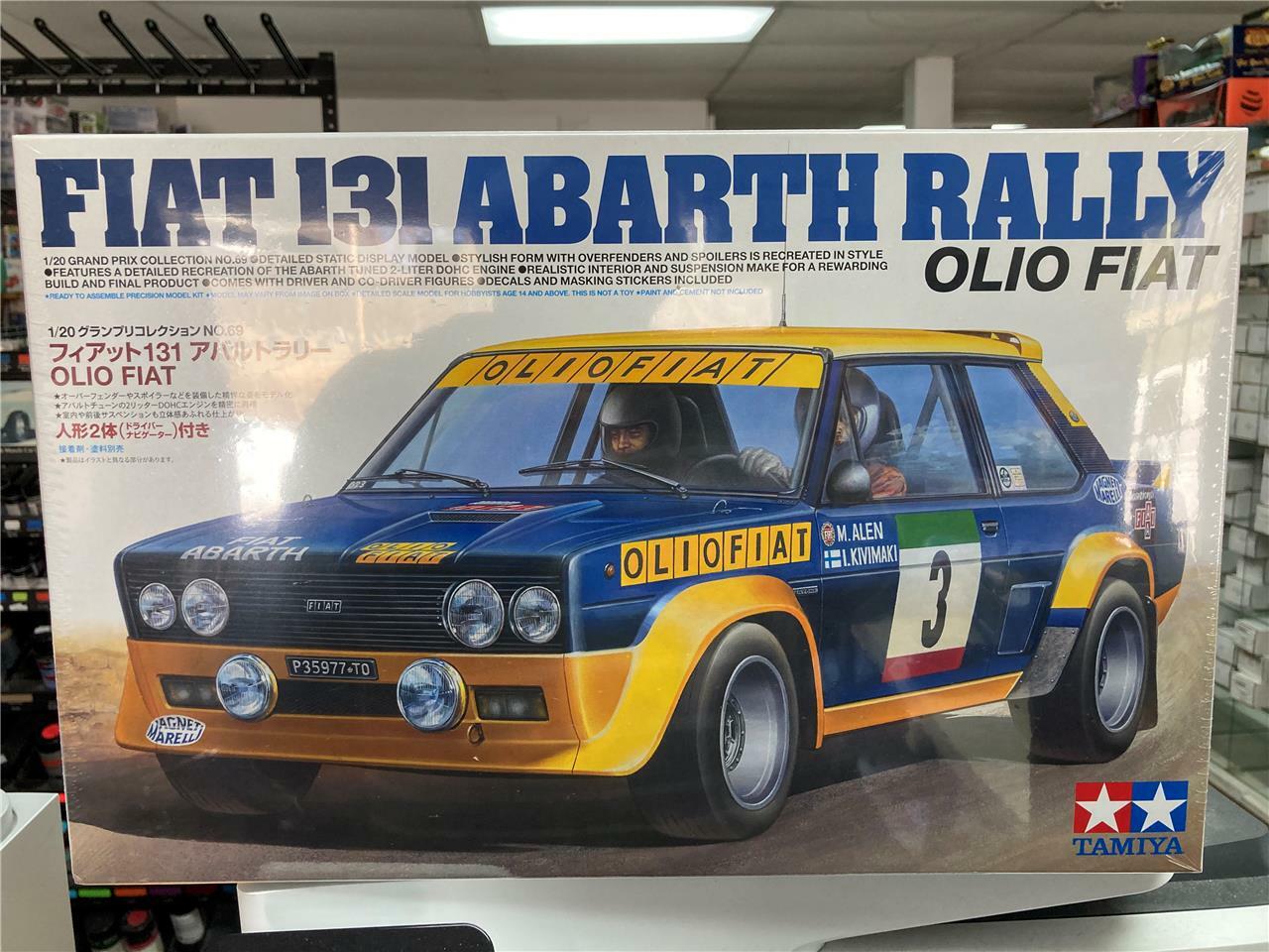Tamiya 20069 Fiat 131 Abarth Rally Olio Fiat model kit | eBay