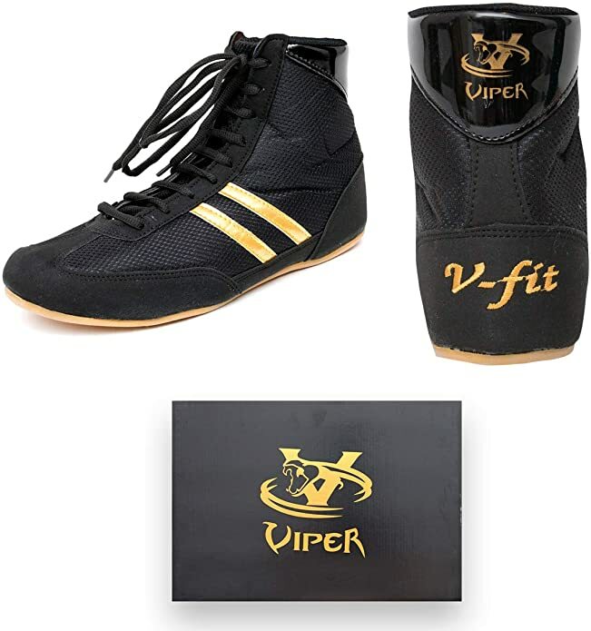 Viper Boxing Boots Men's Boys Boxing Footwear Boxing Shoes Size 2 to10 ...