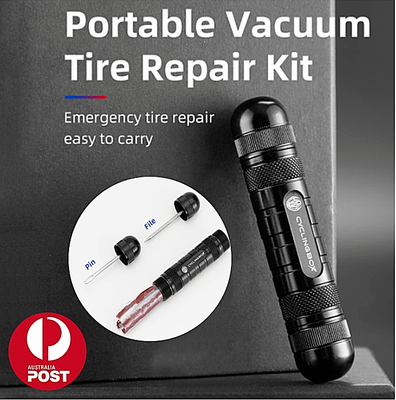 CyclingBox Bike Tyre Tire Repair Kits Bicycle Tubeless Puncture Tool ...