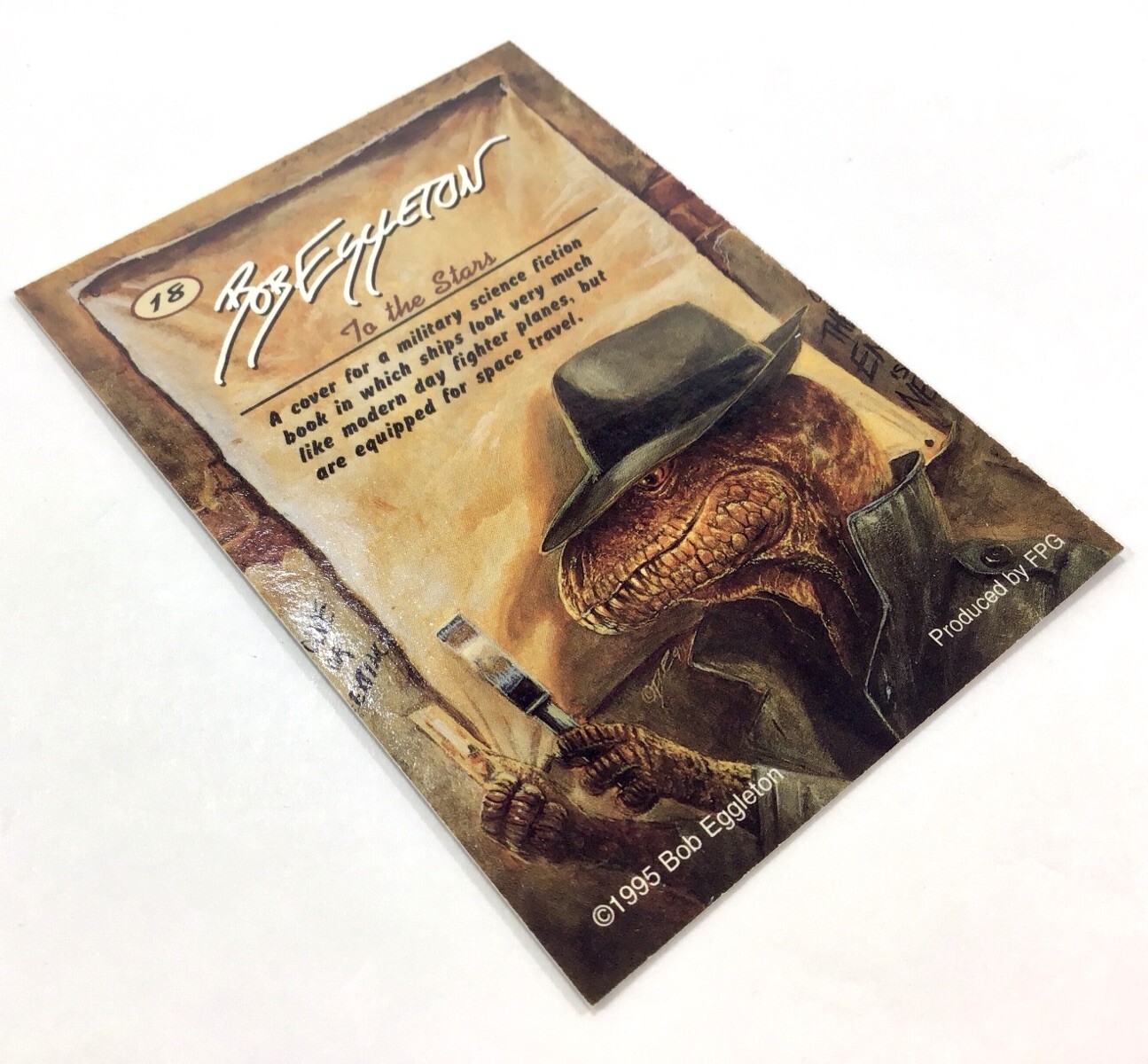 FPG 1995 Bob Eggleton Fantasy Art Trading Cards Autograph Card Vintage ...