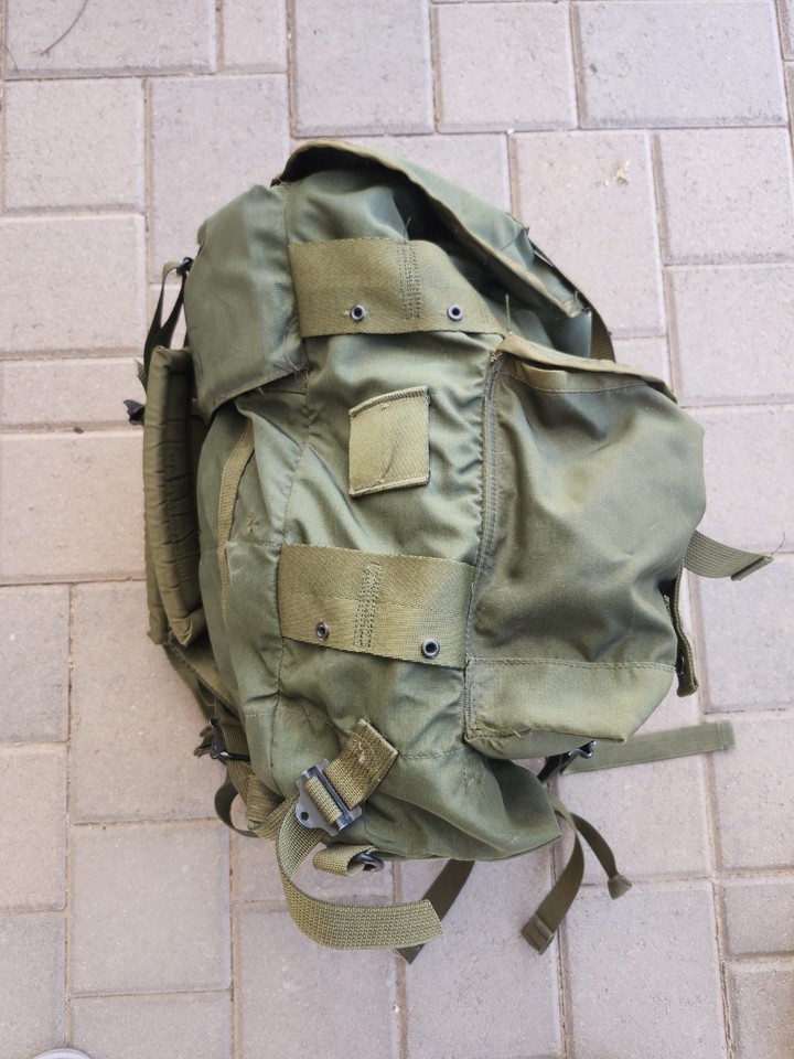 US Military Field Pack Combat Backpack Rucksack Nylon M | eBay