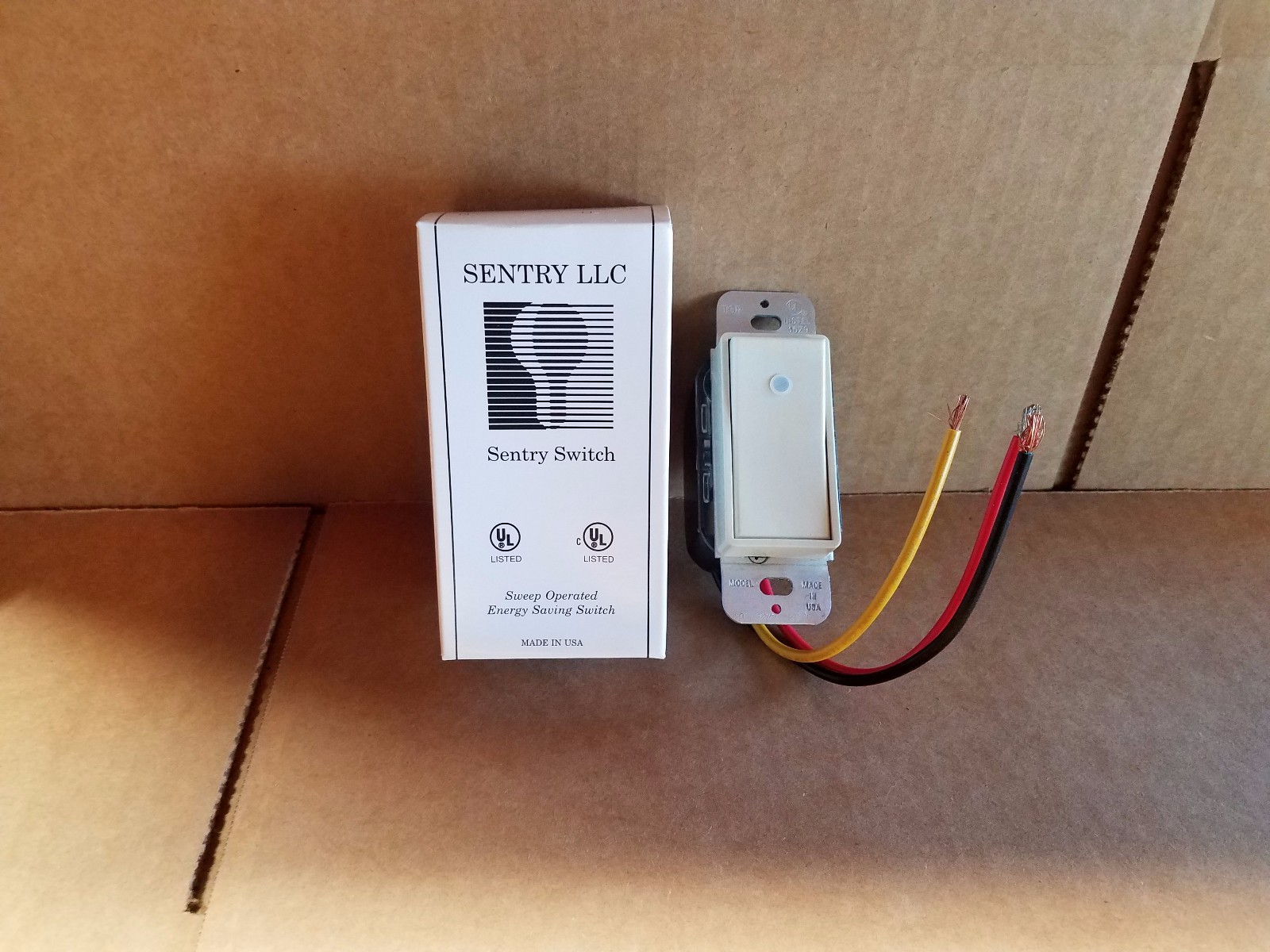 Sentry Switch SD23277W 20A 120-277VAC rocker switch white 3W | eBay