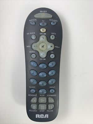RCA RCR311W Remote Control w/Lighted Buttons | eBay