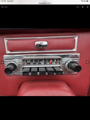 Jaguar E-Type radio console chrome surround plate | eBay