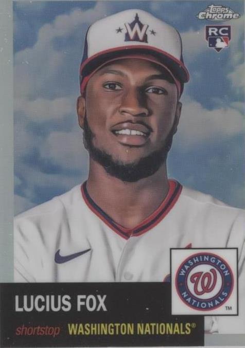 2022 Topps Chrome Platinum Anniversary - Lucius Fox #476 Refractor (RC ...