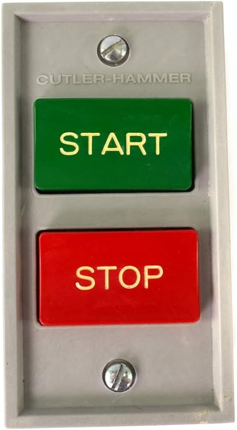 EATON 10250H5200 PUSHBUTTON START/STOP STATION Standard Duty Surface ...