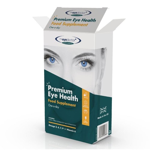 The Eye Doctor Vitamins Premium eye Health Food Supplement One-a-Day ...