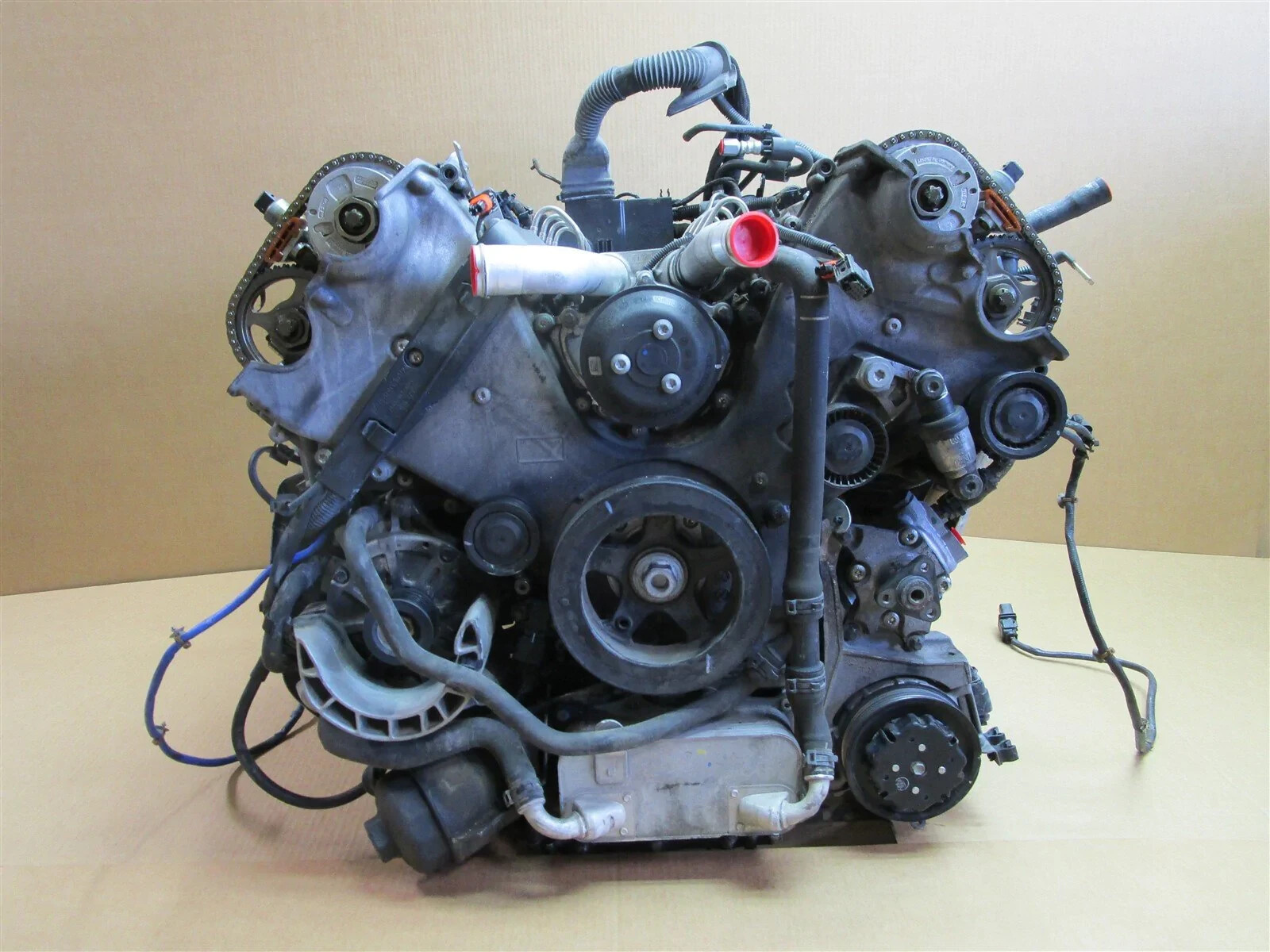 14 Cayenne S AWD Porsche 958 COMPLETE ENGINE 4.8 Motor M4802 M48.02 ...