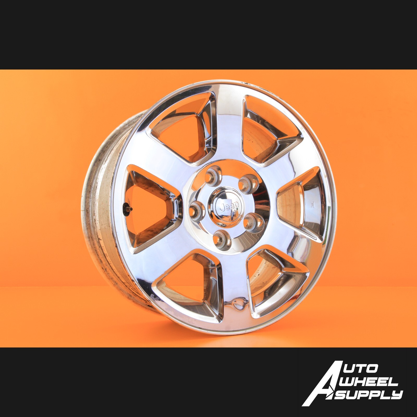 Jeep Commander 2006-2008 Chrome 17" OEM Wheel Rim 5KF60TRMAA A1693-1 | eBay