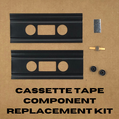 NEW CASSETTE TAPES COMPONENT KIT Replacement Pressure Pad Slip Sheets ...
