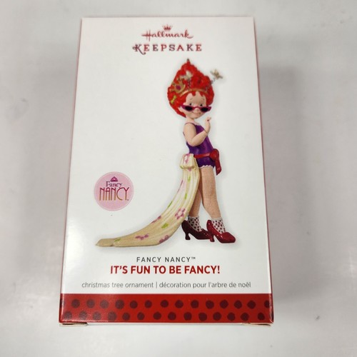 Hallmark Keepsake Fancy Nancy It's Fun To Be Fancy Tree Ornament 2013 ...