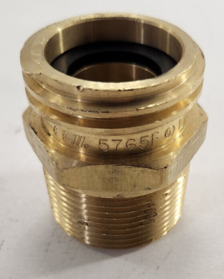 ECII - 5765F - LP Gas 1 3/4 in. Male Acme x 1 1/4 in. MNPT Steel Adap ...