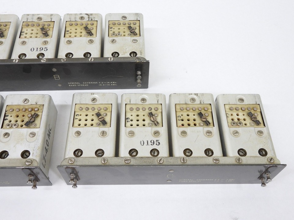National HRO Vintage Ham Radio Receiver B C D Coil Set w/ Box (nice) | eBay