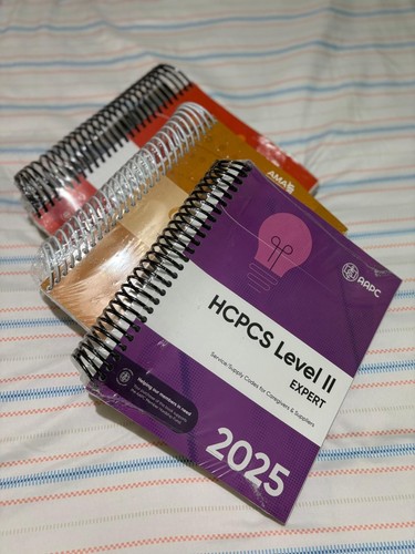 2025 AAPC Coding Books Set CPT® ICD-10-CM HCPCS Level II – Brand New ...