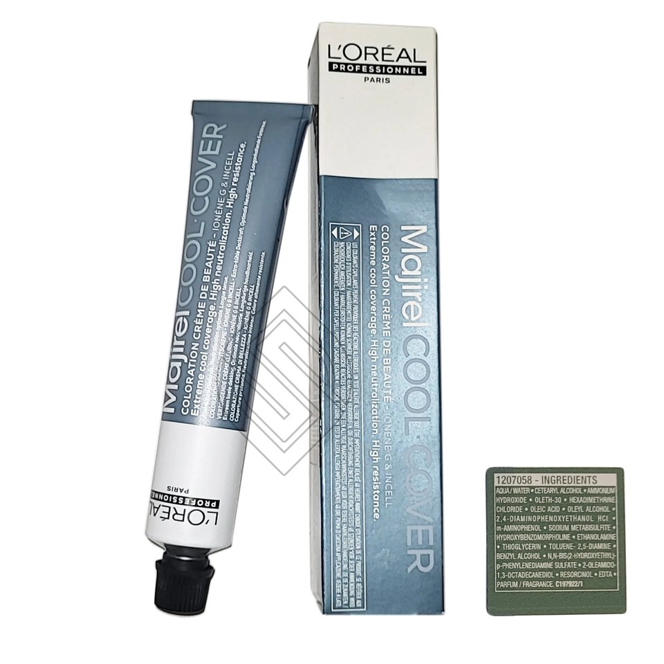 Loreal Majirel Cool Cover #9.3 Ionene G Incell Permanent Color Euro=9.3 ...