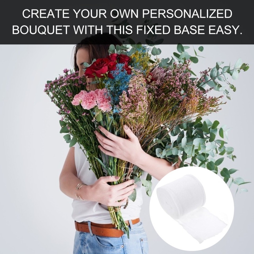 Floral Wrap Water-retaining Cotton Baby Fake Flower Wedding Wrapping ...