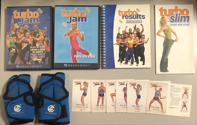 Turbo Jam: 2 DVDs, 5 Workout Cards, Guidebook, 10Day Kick Start & 2 ...