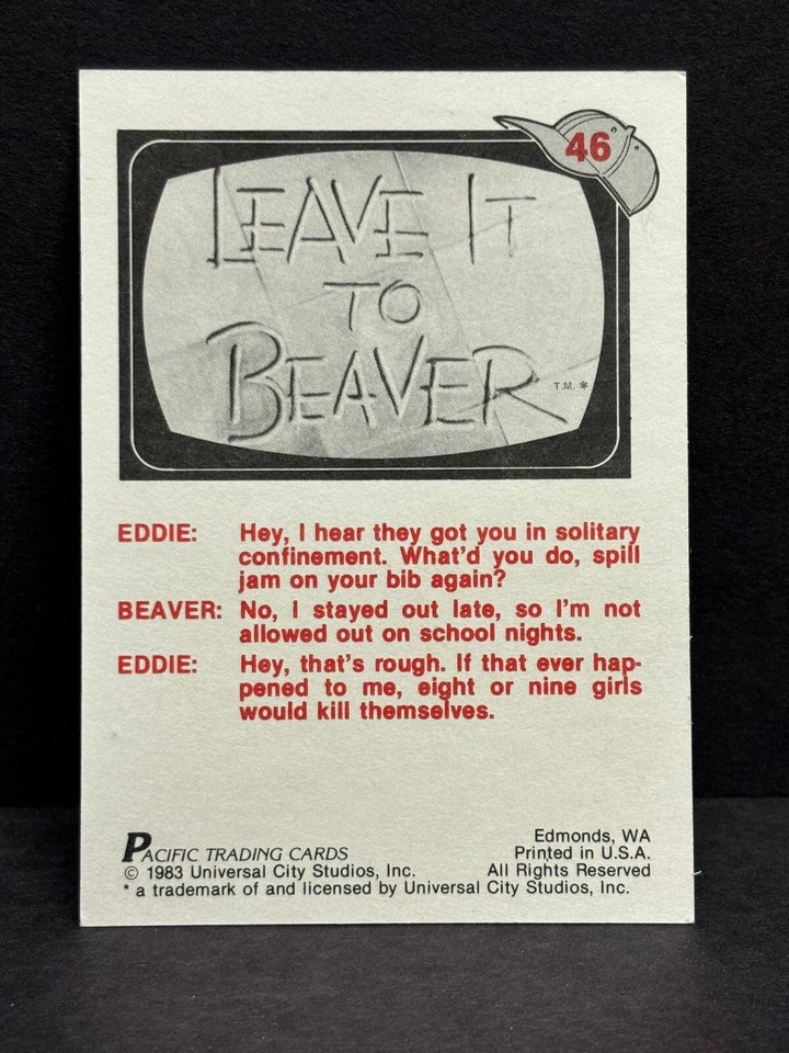 2014 Panini Golden Age Buy Back KEN OSMOND Leave It To Beaver Actor ...