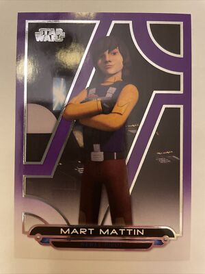 2018 Star Wars Galactic Files Purple 59/99 REB-36 Mart Mattin | eBay
