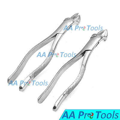 Dental Extracting Forceps 88R & 88L Molar Tooth Surgical Instruments ...