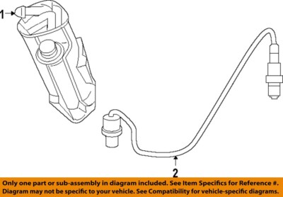 MERCEDES OEM 20-23 GLE350 Emission Components-Vapor Canister 1674703403 ...