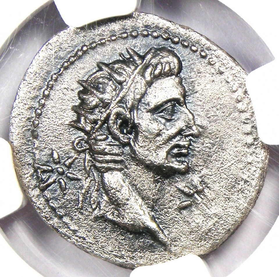 Gaius Caligula AR Denarius Silver Coin 37-41 AD - Certified NGC Choice ...