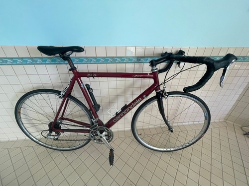 Cannondale R600 CAD3 56cm TRIPLE ROAD BIKE Used for one trip! | eBay