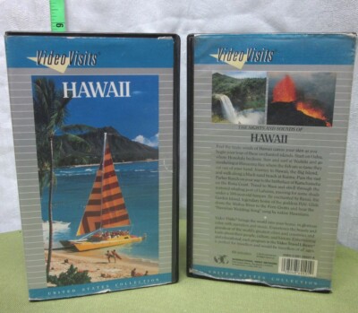 HAWAII Video Visits 1988 Sights & Sounds VHS travel Parker Ranch ...