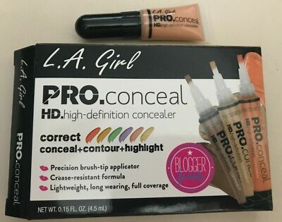 New L.A. Girl Pro.conceal HD concealer Creamy Beige Deluxe Sample Mini ...