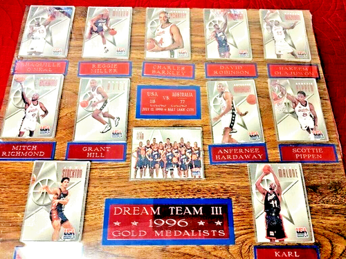 1996 USA Basketball Olympics Complete Dream Team 3 Gold Medalist - 14 ...