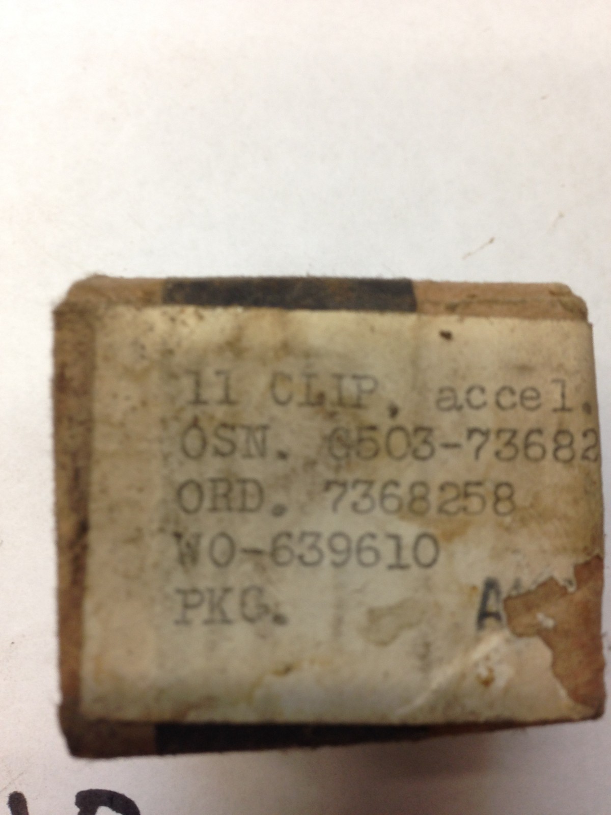 For Jeep MB GPW M38 CJ2A Accelerator Rod Clip, G-503 G-740 | eBay