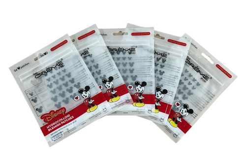 5 packs of 24 Creme Shop Disney Mickey Mouse Hydrocolloid Blemish Acne ...