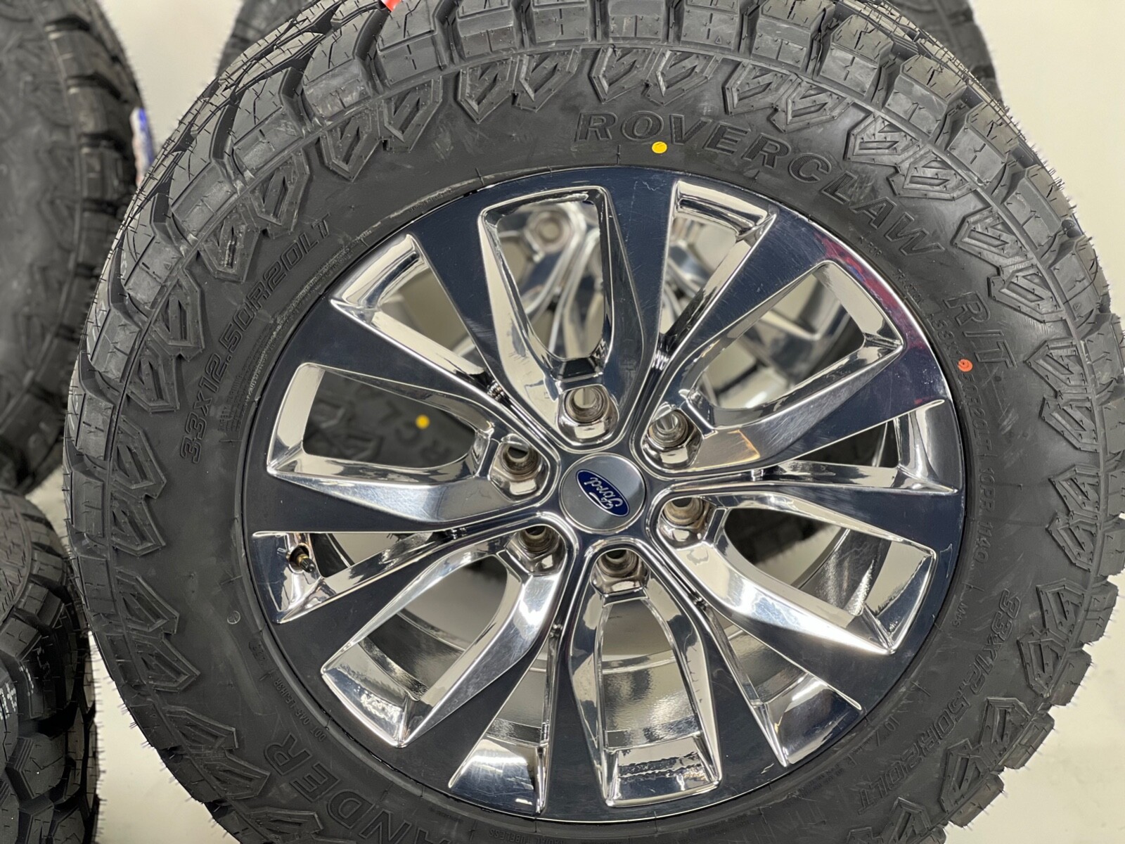 20" FORD F150 CHROME WHEELS TIRES RIMS KING RANCH TRUCK FACTORY OEM ...