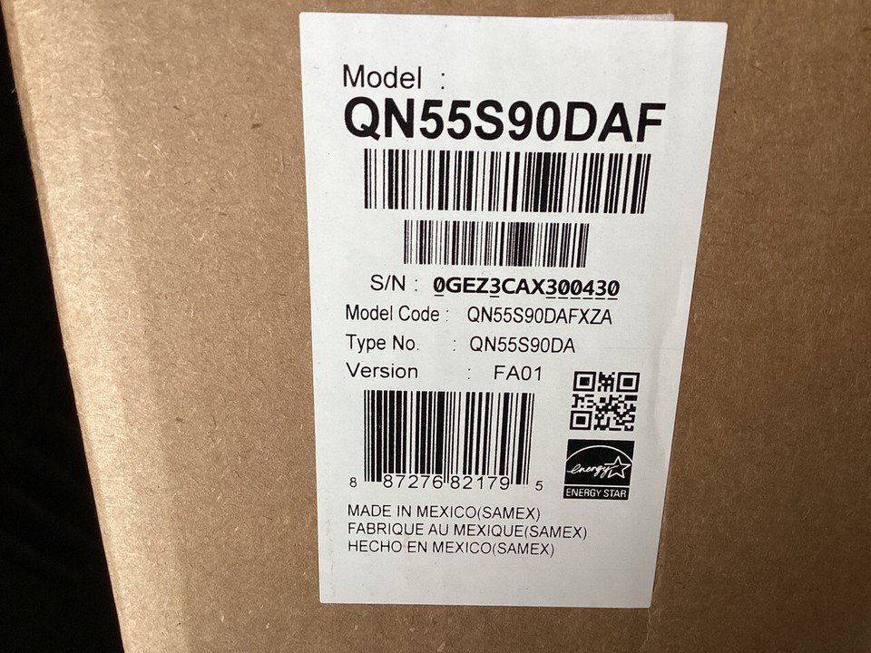 Samsung S90D 55" 4K HDR Smart OLED TV - (2024) - QN55S90DAFXZA | eBay