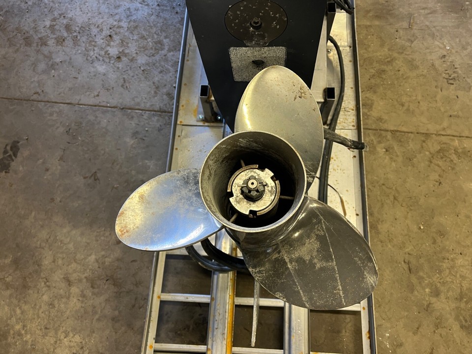 2008 Yamaha F350 Four Stroke 4-Stroke 25" Outboard Boat Motor Prop Runs ...