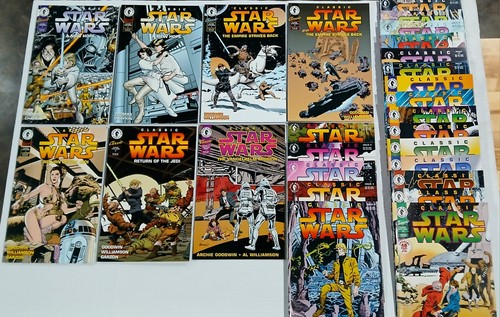 STAR WARS COMPLETE RUN OF DARK HORSE COMICS CLASSIC SET + TPB GRAPHIC ...