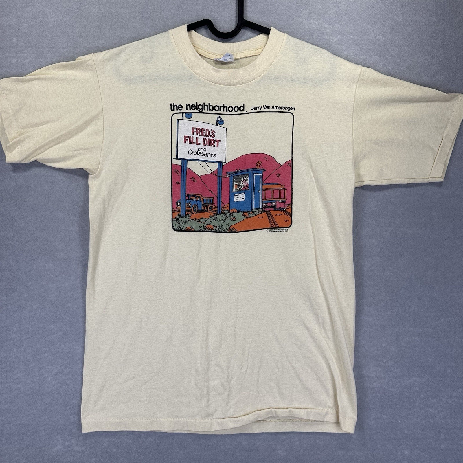 1986 Vintage The Neighborhood Jerry Van Amerongen Whi… - Gem