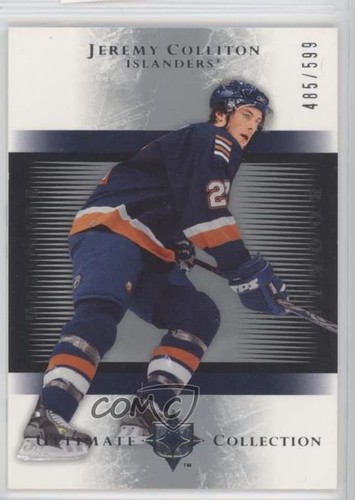 2005-06 Ultimate Collection /599 Jeremy Colliton #158 Rookie RC | eBay