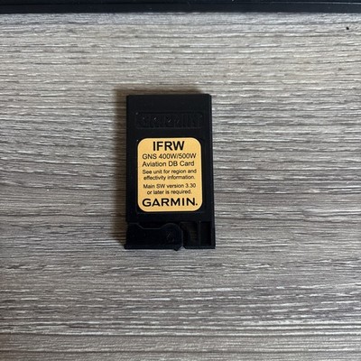 Jeppesen Garmin 430W / 530W WAAS Orange 16 MB Nav Data Card | eBay