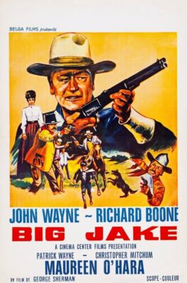 John Wayne Big Jake Movie Framing Poster Print Wall Decor 17 x 12 | eBay